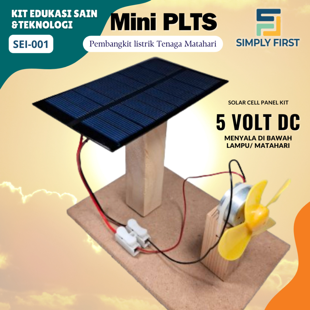 Jual SIMPLY FIRST - MINI PLTS Kit edukasi Panel Surya Pembangkit ...