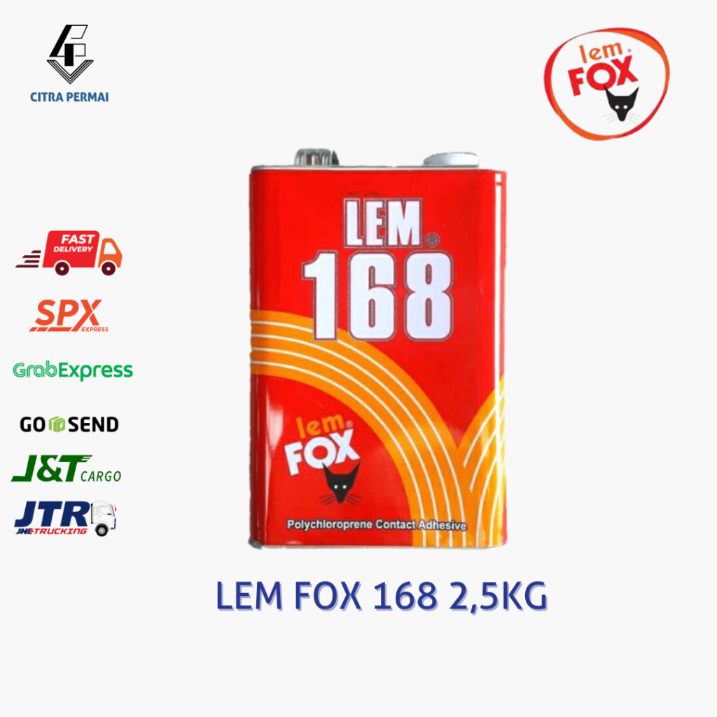 Jual LEM FOX 168 2,5KG / LEM SERBAGUNA / LEM KUNING SERBAGUNA | Shopee ...