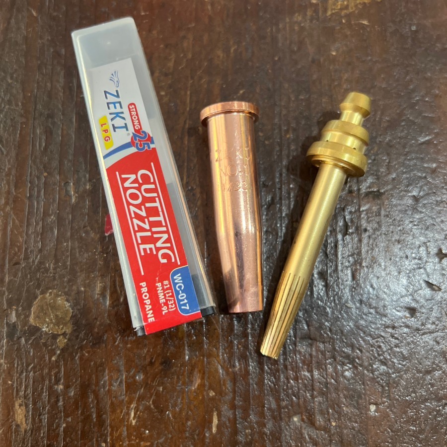 Jual Cutting Tip LPG STRONG 25 Zeki No 1 2 3 / NOZZLE MATA BLENDER ...