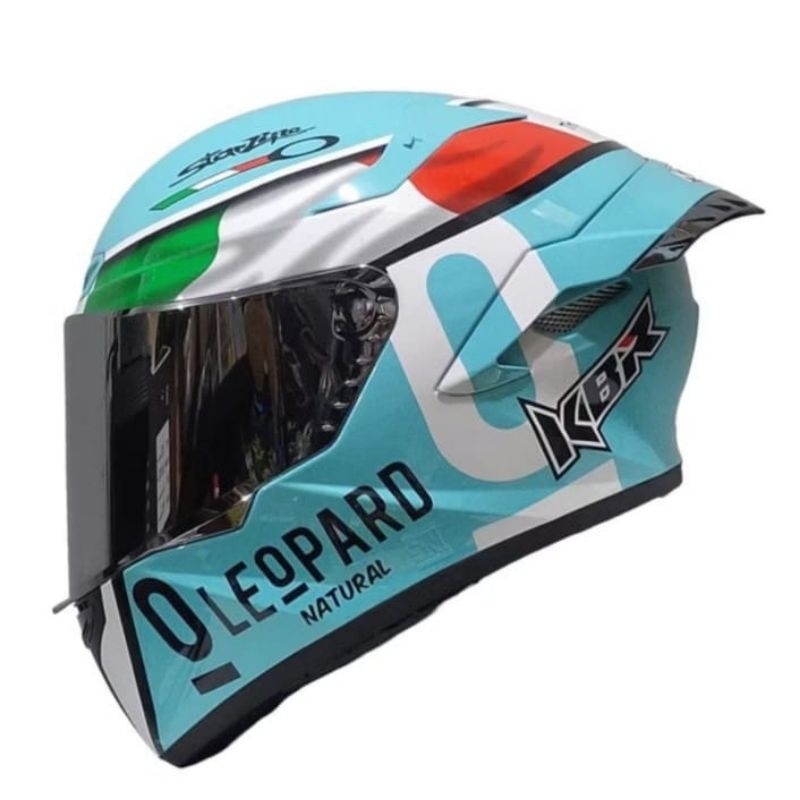 Jual HELM KBR TTC FULL FACE PAKET GANTENG LEOPARD ORIGINAL | Shopee ...