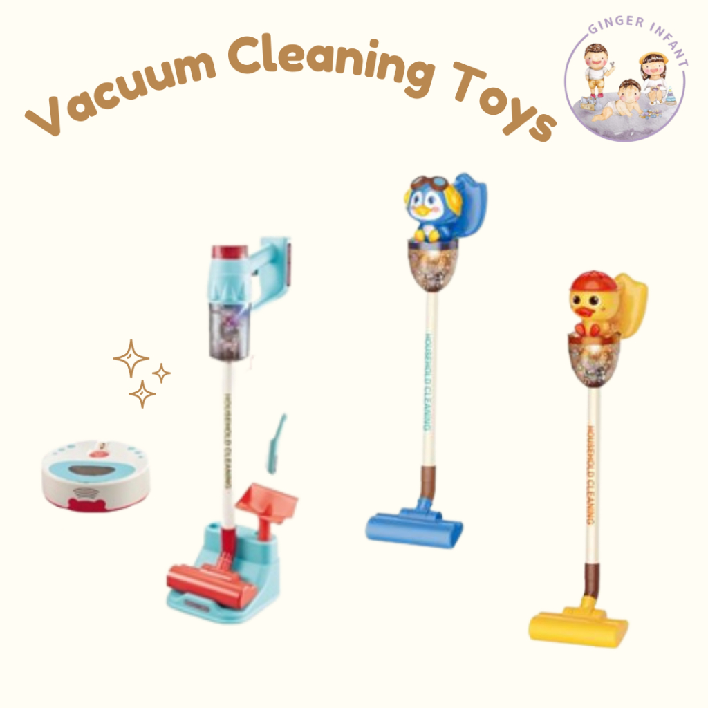 Jual vacuum cleaner toy kids sweeping robot toy kids mainan sapu anak ...
