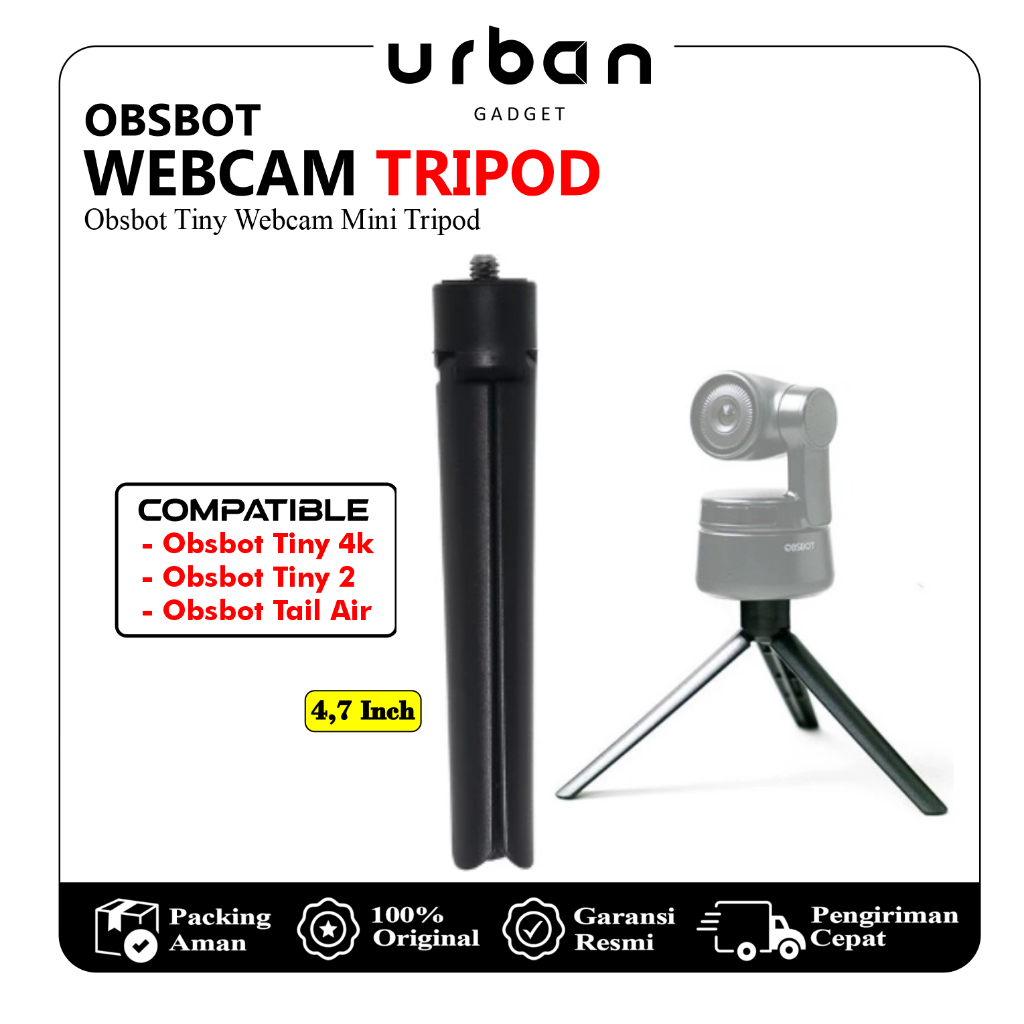 Jual Obsbot Tiny Webcam Tripod Mini Original Web Cam | Shopee Indonesia
