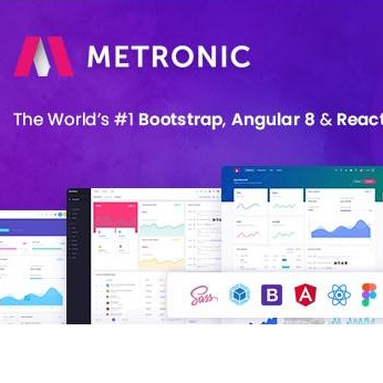 Jual Metronic – Responsive Admin Dashboard Template v9.0 (FLASHDISK ...