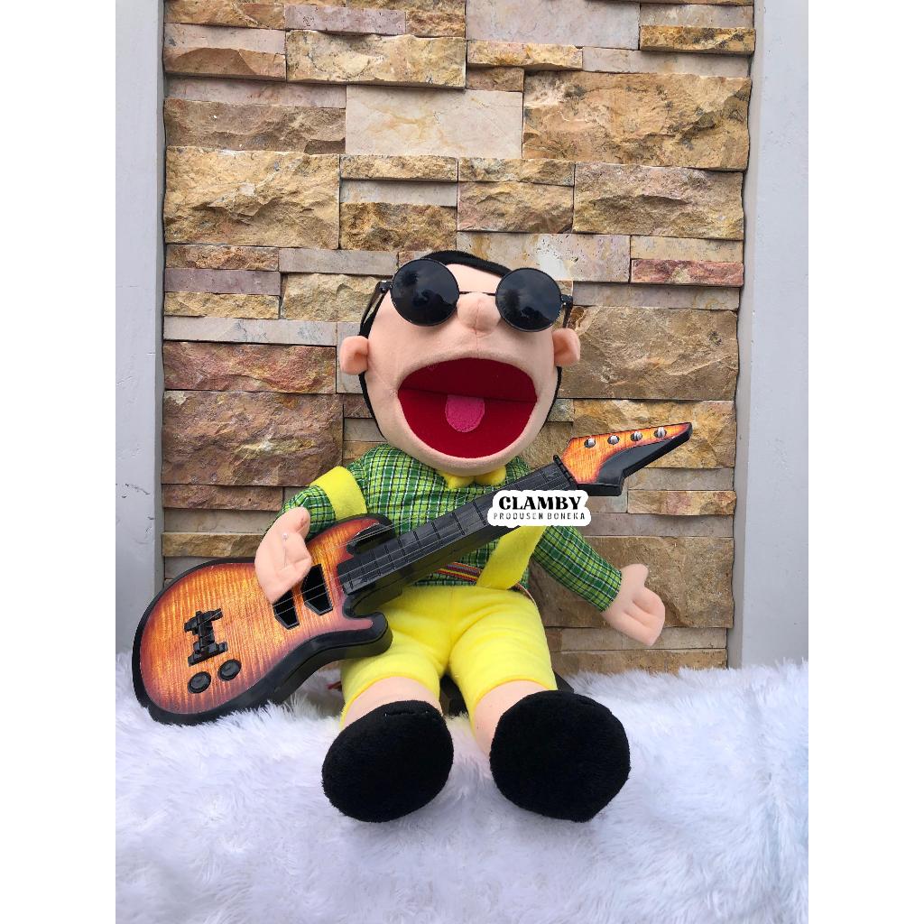 Jual Boneka Mulut Gerak Muppet Kakak Ijo Laki-Laki | Mainan Dongeng ...