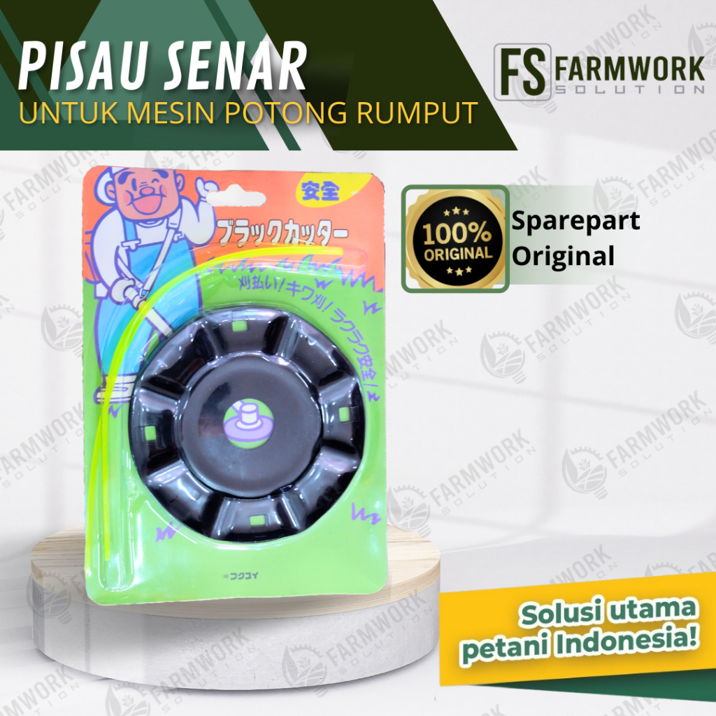 Jual Mata Pisau Senar Mesin Potong Rumput / Mowing Trimmer Head Nylon ...
