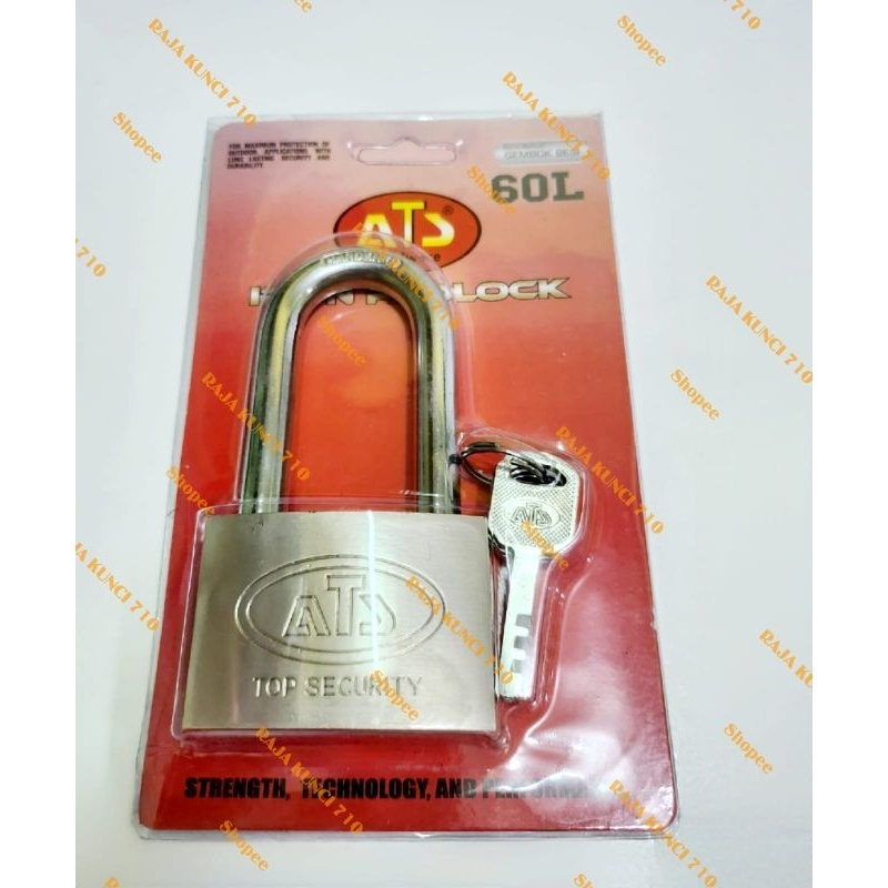 Jual Gembok Nekel ATS / Gembok Pagar - 30, 40, 50, 60mm Panjang Dan ...
