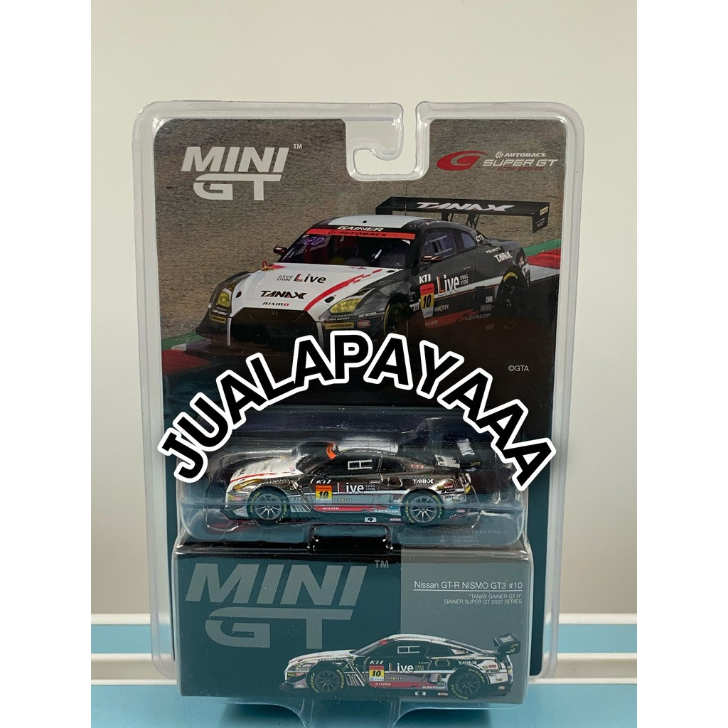 Jual Mini GT 540 Nissan GTR Nismo GT3 #10 TANAX GAINER Super GT 2022 Series | Shopee Indonesia