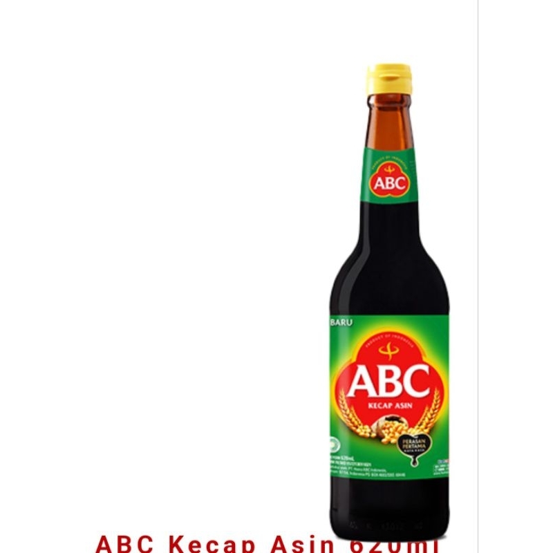 Jual ABC kecap Asin Botol kaca 600ml | Shopee Indonesia
