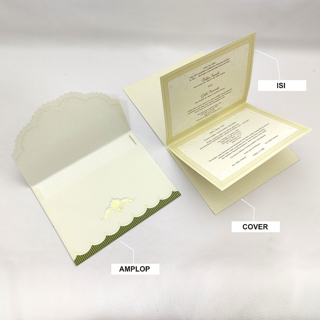 Jual Undangan Pernikahan Premium yang Mewah & Cantik! Erba 2319 dengan ...