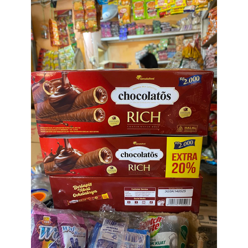 Jual Chocolatos Rich ( isi 12 ) | Shopee Indonesia