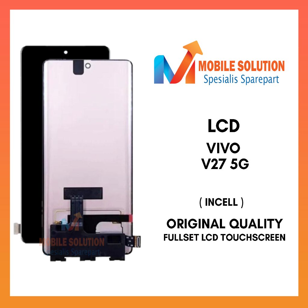 Jual Grosir LCD Vivo V27 5G FINGERPRINT ORIGINAL 100% Fullset ...