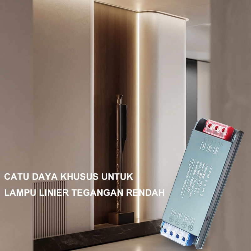 Jual Adaptor Led Strip Power Supply Slim DC 12V 100W,200W,300W,400W ...