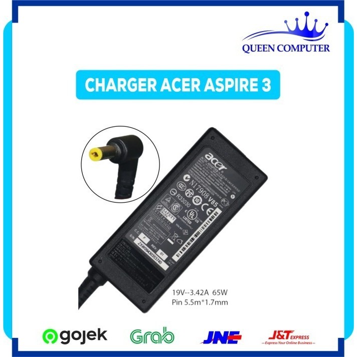Jual Charger Adaptor Casan Laptop Acer Aspire 3 A314-31 A314-32 A315-21 A315-21 | Shopee Indonesia