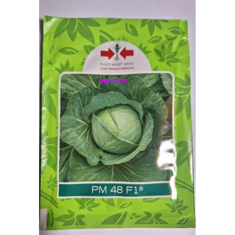 Jual Benih kubis hibrida PM 48 F1 kemasan 15 gram cap Panah Merah | Shopee Indonesia