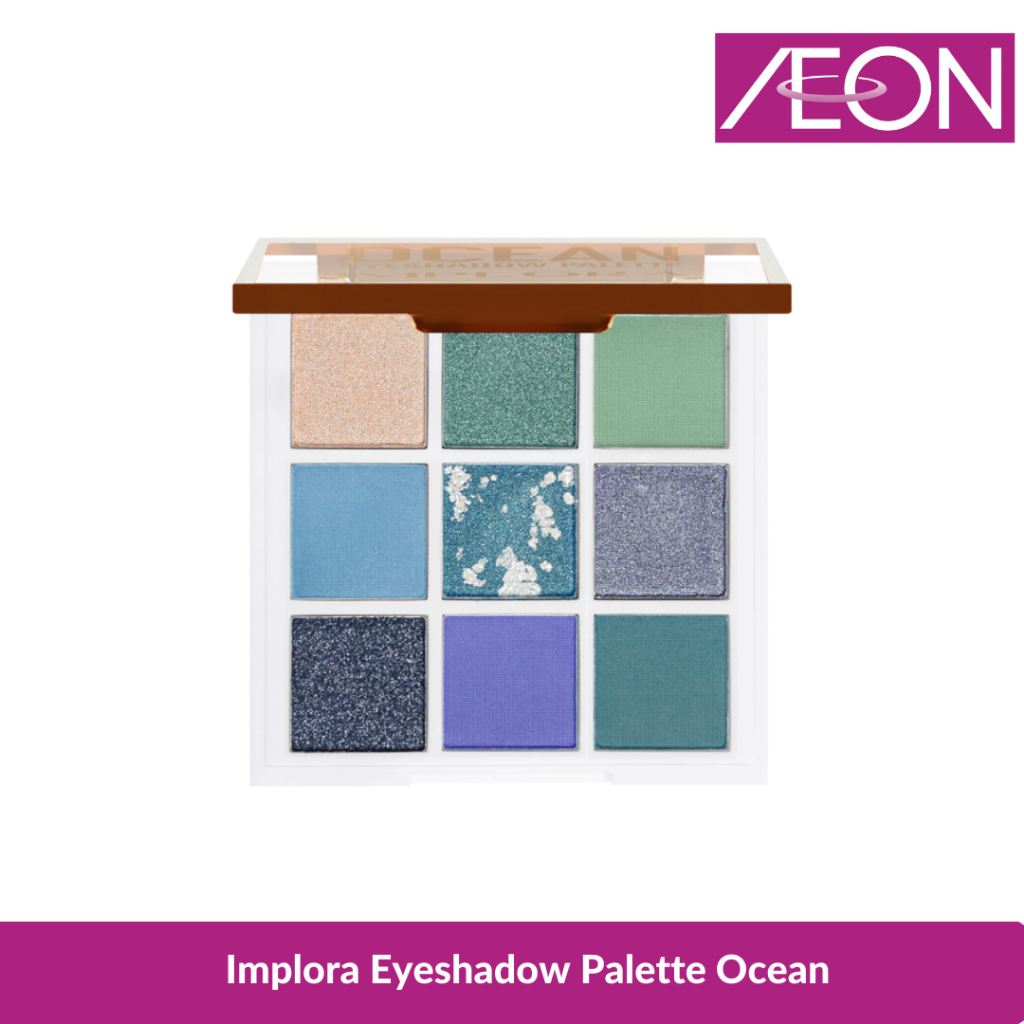 Jual Implora Eyeshadow Palette Ocean | Shopee Indonesia