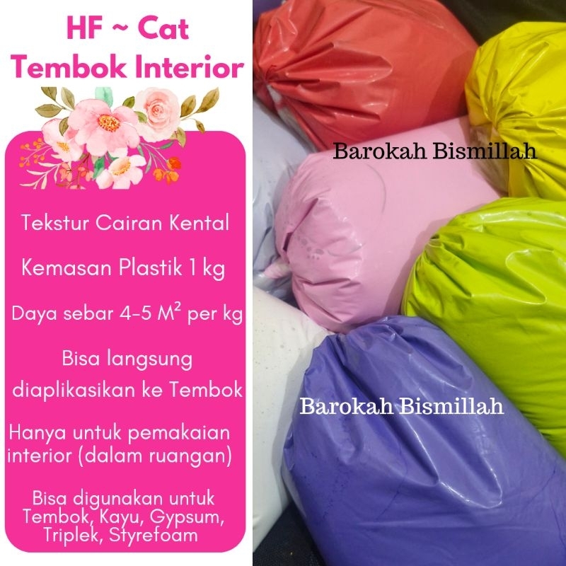 Jual Cat Kiloan Cat Tembok 1 kg Murah Cat Gapura Cat Genteng Cat ...