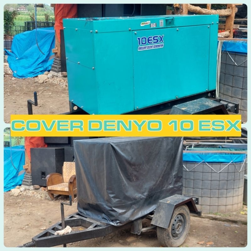 Jual Cover genset denyo 10 esx bahan tebal semi karet | Shopee Indonesia