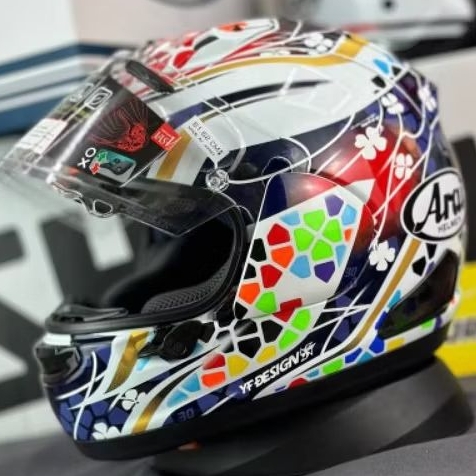 Jual Helm Fullface Nakagami GP2 Helm Supercopy Helm TSR Helm Full Face ...