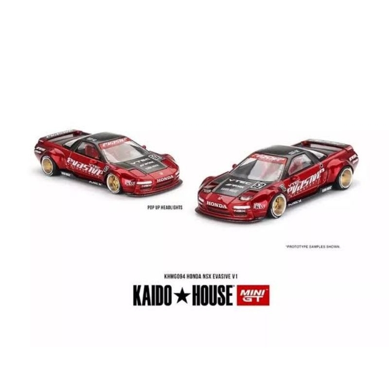 Jual MINI GT Kaido House #094 Honda NSX Evasive Red Merah Ver.1 - SEGEL ...