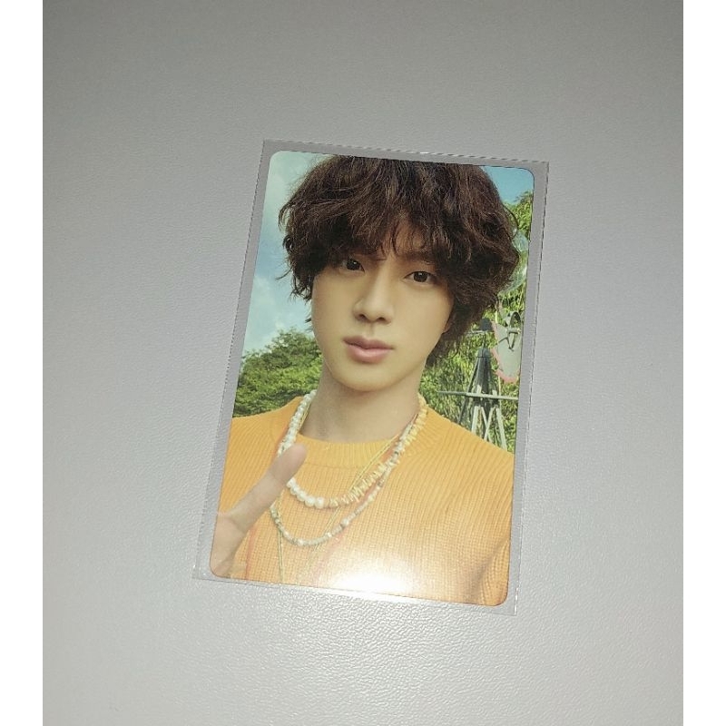 Jual Photocard Official BTS Jin RPC The Astronaut ver2 | Shopee Indonesia