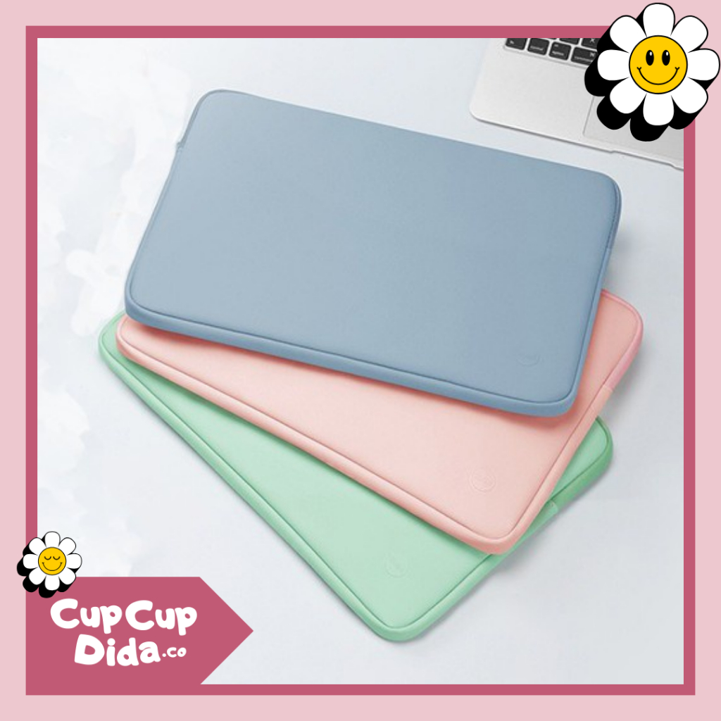 Jual Tas Laptop 15 inch Soft Case Warna Pastel Cover Import | Shopee ...