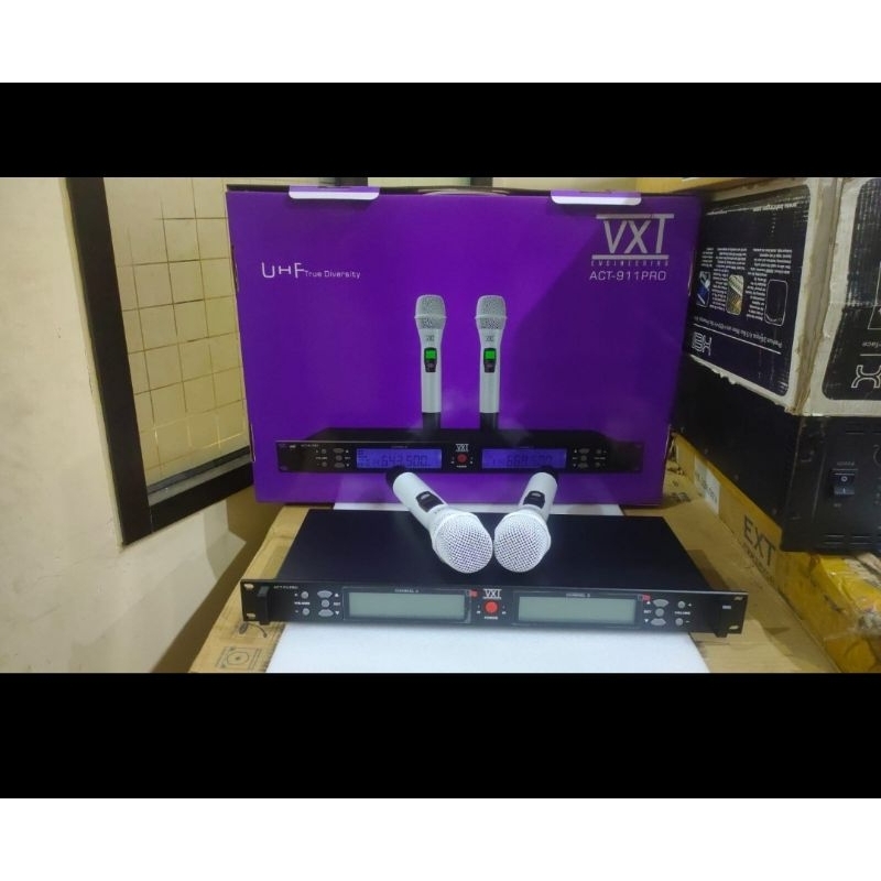 Jual MIC WIRELESS VXT ACT 911PRO MICROPHONE VXT ACT 911 PRO HANDHELD ...