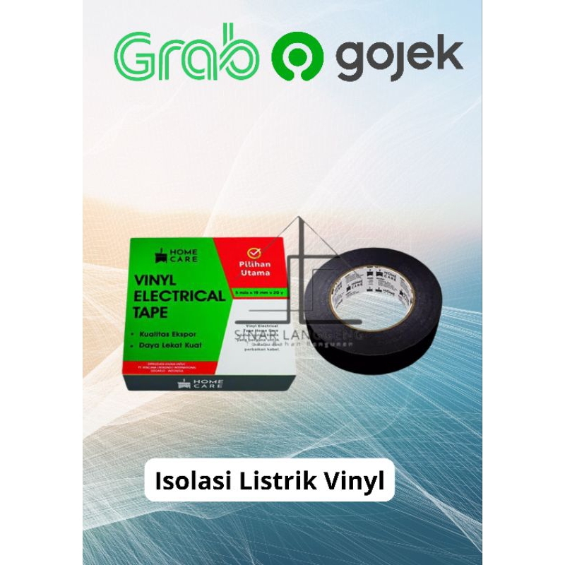Jual Isolasi Listrik Home Care Isolasi Listrik Hitam Vinyl Electrical ...