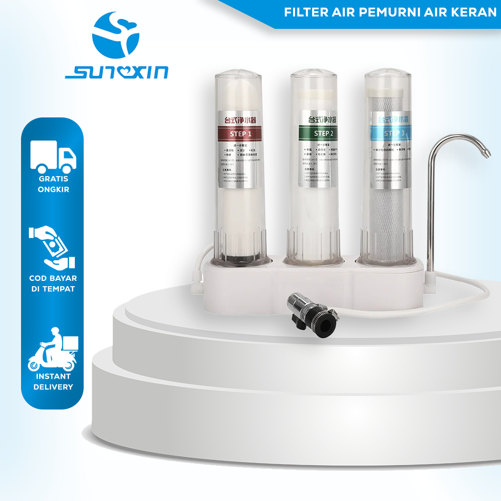 Jual Sunxin - Filter Air Pemurni Air Keran Saringan Air Pdam Tanah ...
