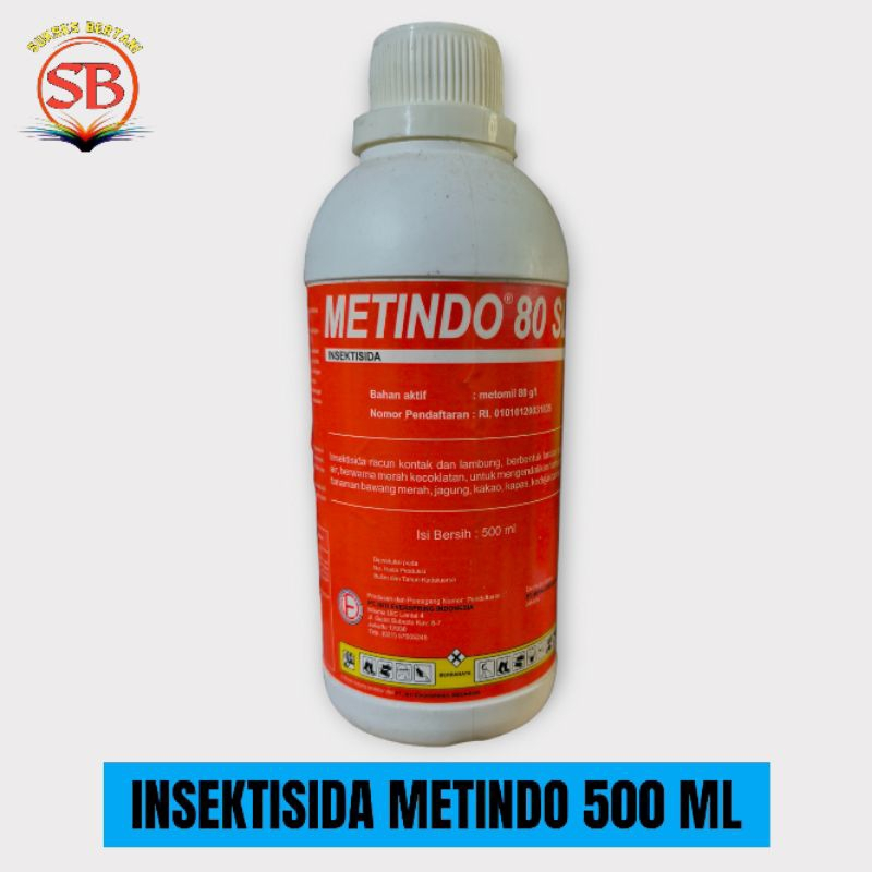 Jual INSEKTISIDA METINDO 80 SL METOMIL HAMA KAPER/HAMA WALANG/HAMA ULAT ...