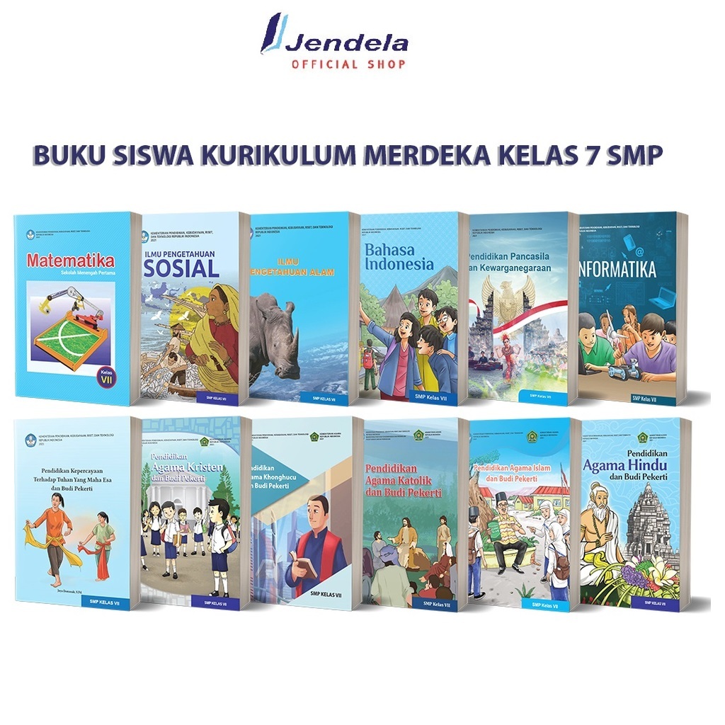 Jual Kelas 7 SMP Kurikulum Merdeka Buku Paket BSE Buku Siswa | Shopee Indonesia