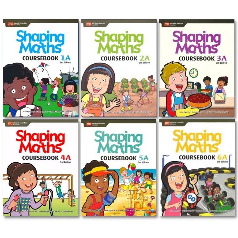 Jual Marshall Cavendish Shaping Maths 3rd Edition Coursebook / Activity ...