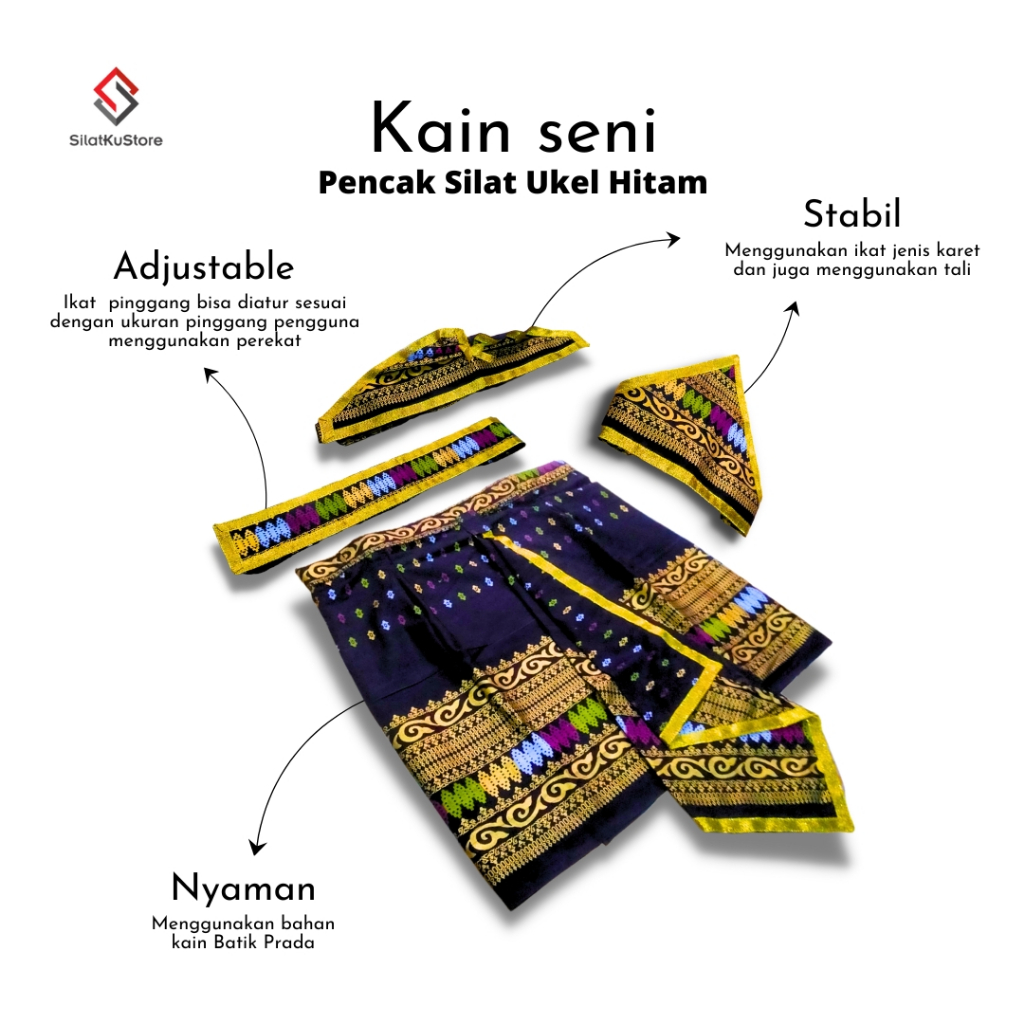 Jual Kain seni pencak silat/Sembong seni/Kain dodot festival kolosal ...