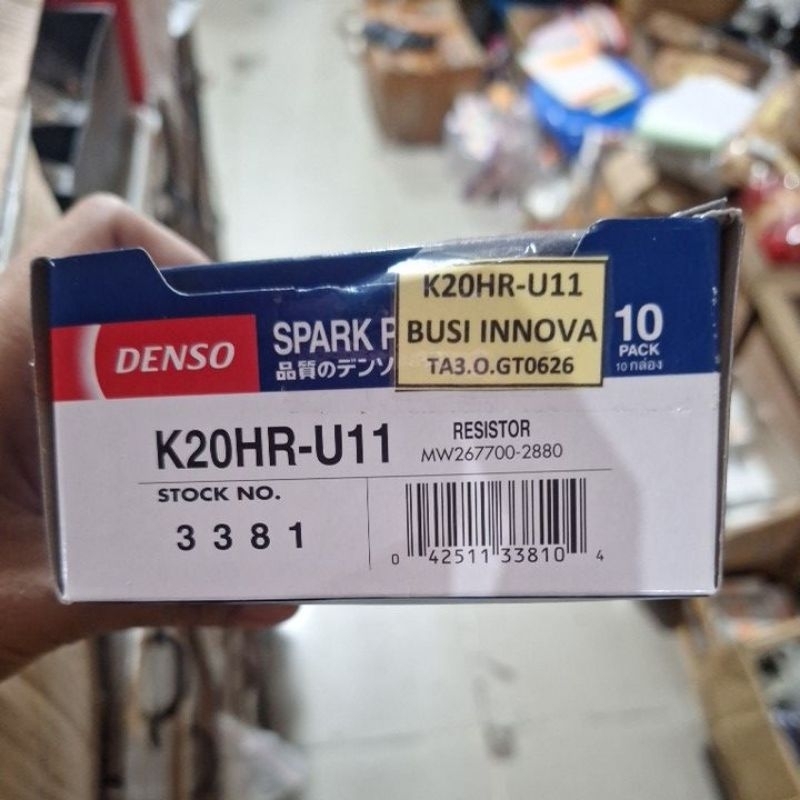 Jual busi kijang innova asli denso (K20HR-U11) | Shopee Indonesia