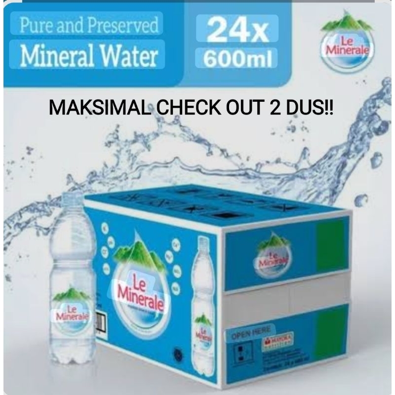 Jual Le Mineral Harga Botol 1 Dus Terlengkap & Harga Terbaru Juni 2026 ...