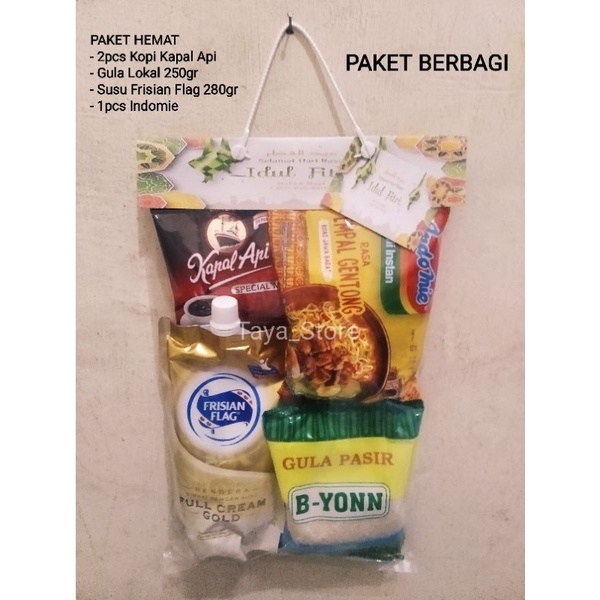 Jual Paket Sembako Hemat / Paket Berbagi / Paket Donasi / parcel Lebaran / Hampers Idul Fitri ...