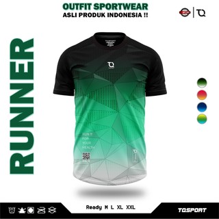 Jual TQ Jersey DIAMOND Baju Running Kaos Olahraga Lari Pria Atasan ...