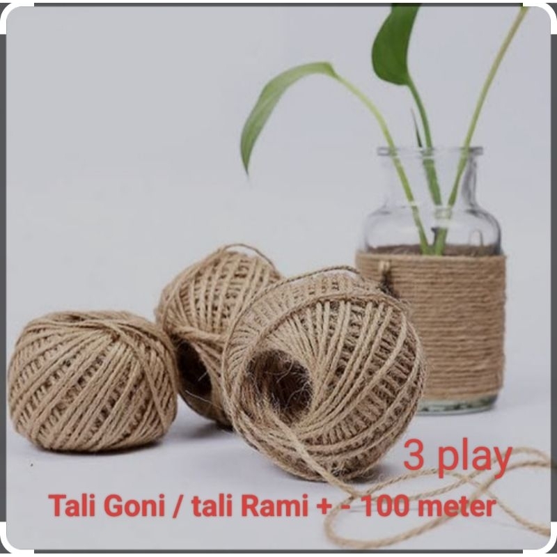 Jual Tali Goni / tali Rami - + 100 meter | Shopee Indonesia