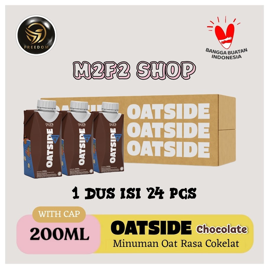 Jual OATSIDE Mini Chocolate Oat Milk | Susu Gandum Cokelat Kotak UHT ...