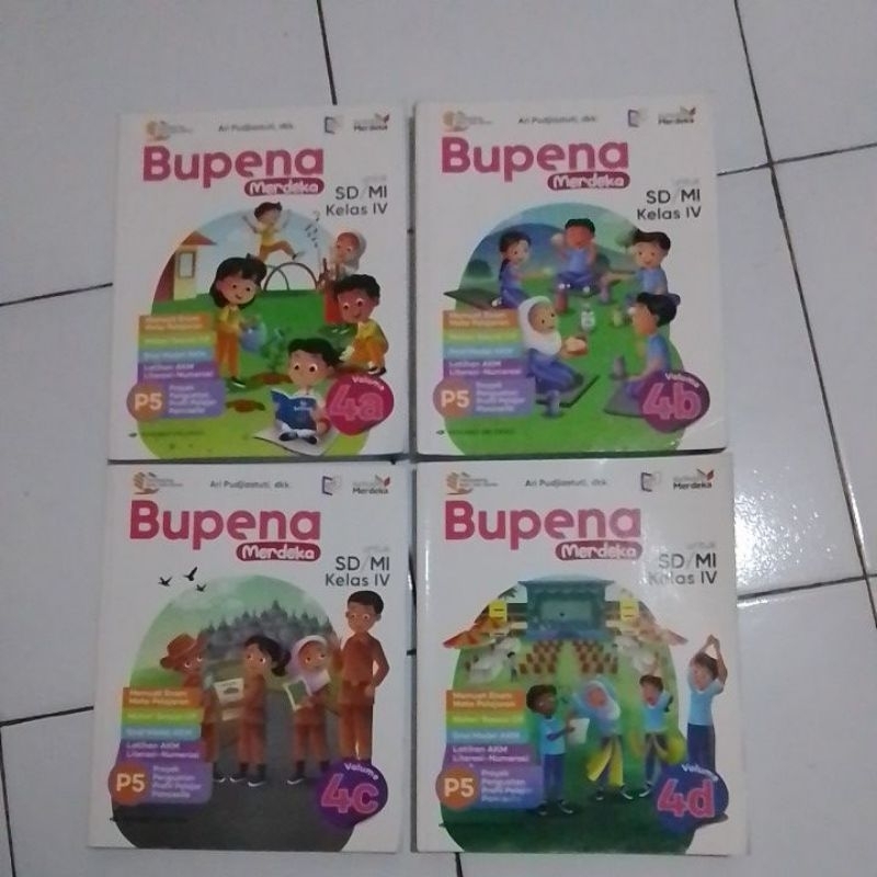 Jual BUPENA SD/MI KELAS 4A, 4B,4C,4D KURIKULUM MERDEKA | Shopee Indonesia