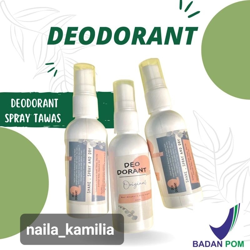 Jual Deodorant Natural Spray | Shopee Indonesia