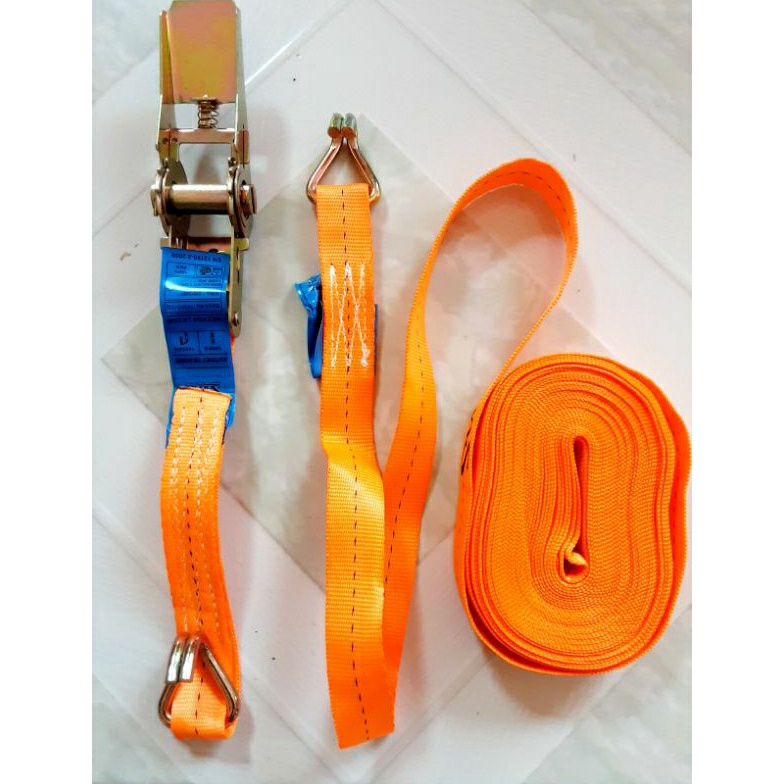 Jual KODE M45W trek belt tali krek rachet tie down set lebar 25 cm 1 ...