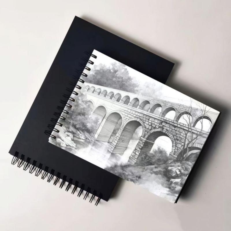 Jual [COD] Sketchbook A6 (20 lembar) - Buku Sketsa Vertikal Desain ...