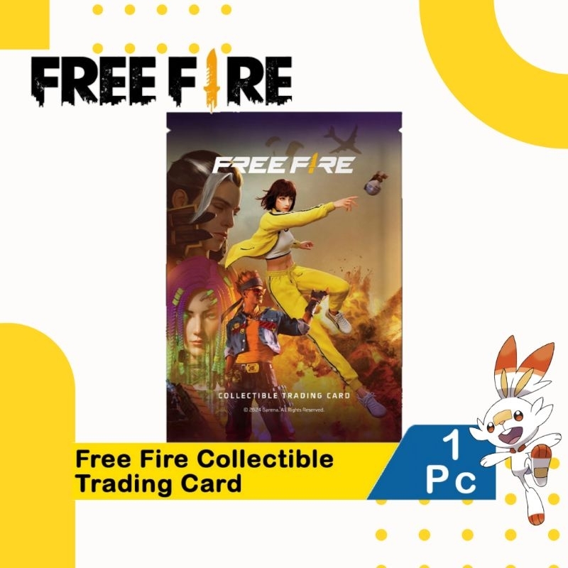 Jual Free Fire Collectible Trading Card - Per Pack Isi 5 Kartu Dan ...