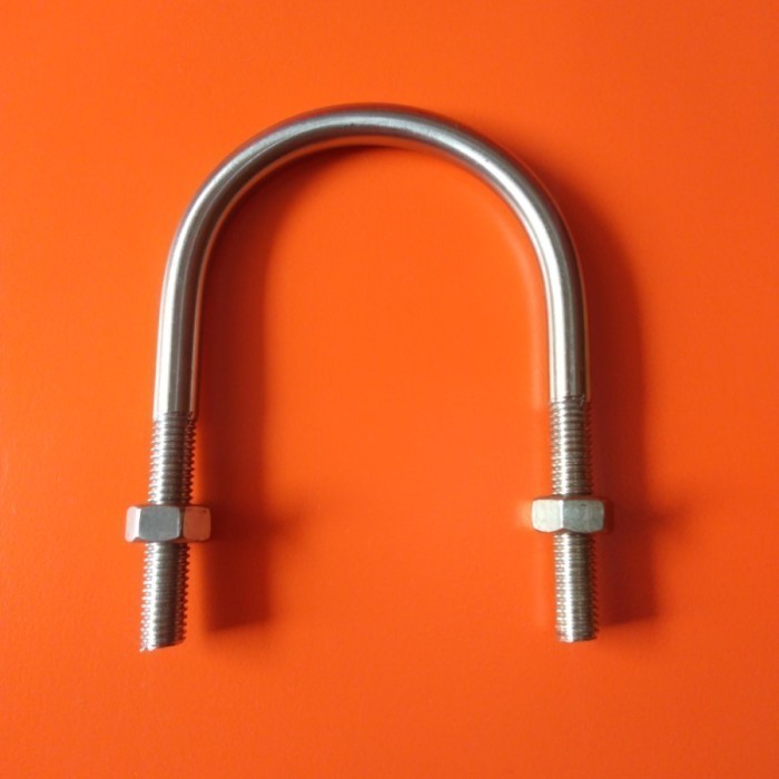 Jual KLEM UBOLT / U BOLT / BAUT U 5/16" X 3" +2mur GALVANIS 5/16"X3 ...