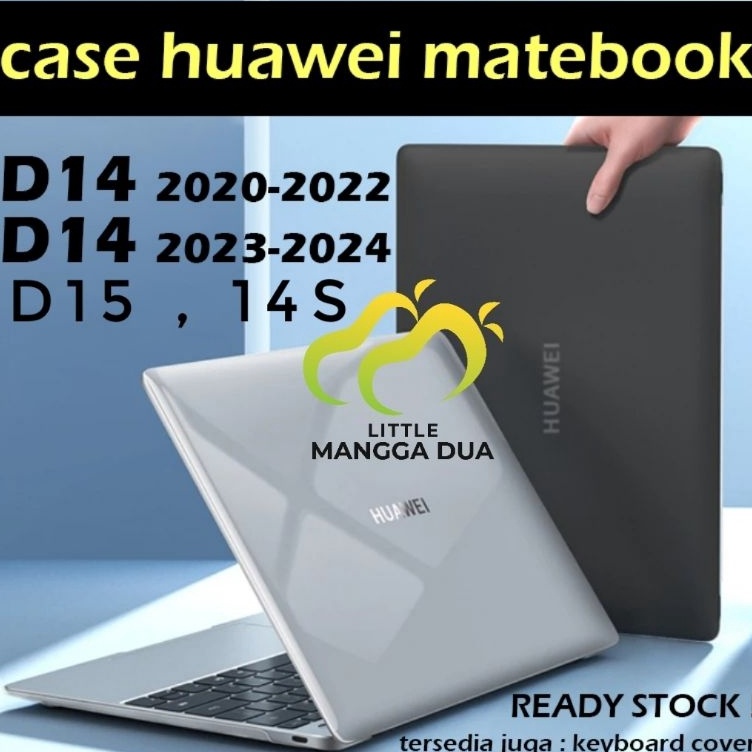Jual Case Huawei Matebook D14 D15 14s Slim Case Crystal Cover Hardcase ...