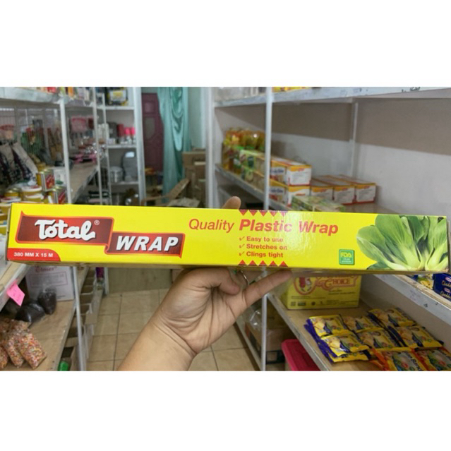 Jual Total Plastic Cling Wrap 380mm x 15m | Shopee Indonesia