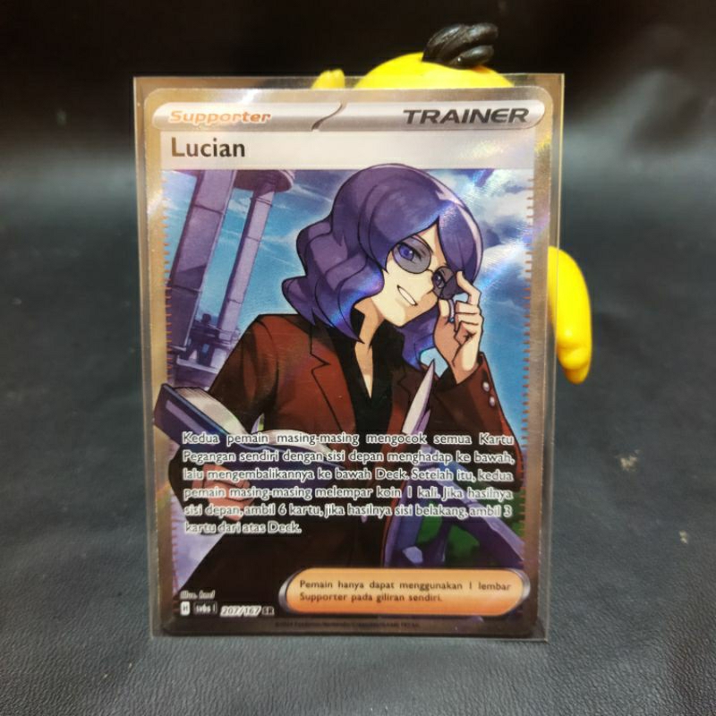 Jual Pokemon TCG Indonesia Lucian sv6s 207/167 SR original | Shopee Indonesia
