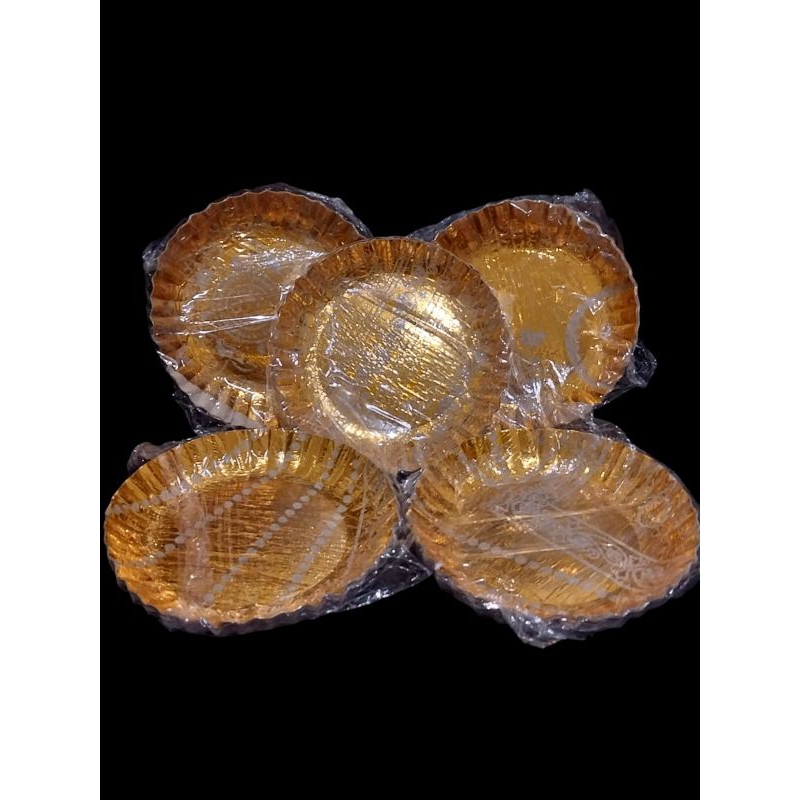 Jual Piring Mas Ulang Tahun Isi 10 Pcs / Piring Kue Tart Emas | Shopee ...