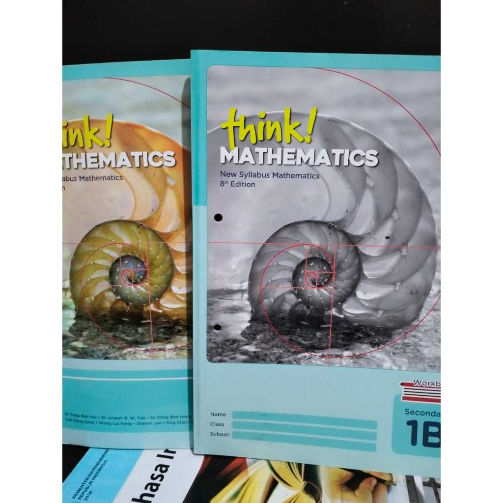 Jual Buku BEKAS: Think! Mathematics Textbook Secondary 1A - 1B Textbook ...