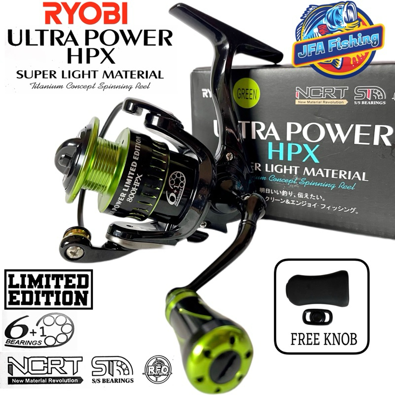 Jual Reel Ryobi ULTRA POWER HPX 800/1000 6+1BB PowerHandle Limited Edition | Shopee Indonesia
